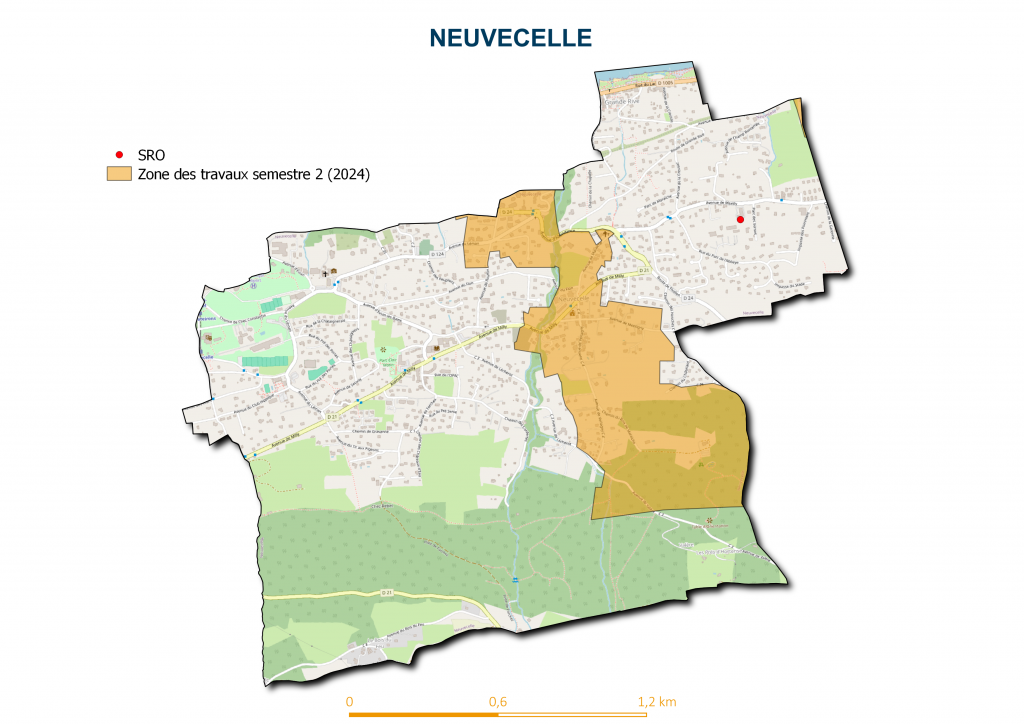Travaux fibre optique - Haute Savoie